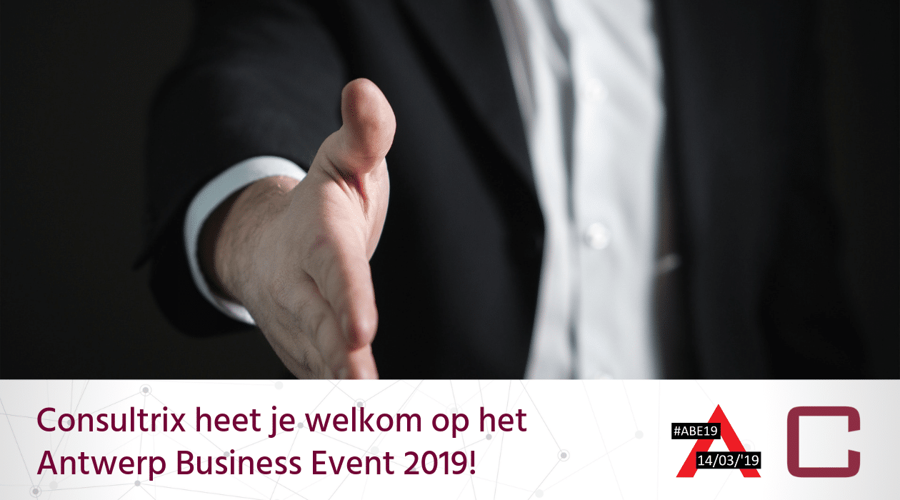 Consultrix heet je welkom op het Antwerp Business Event 2019!